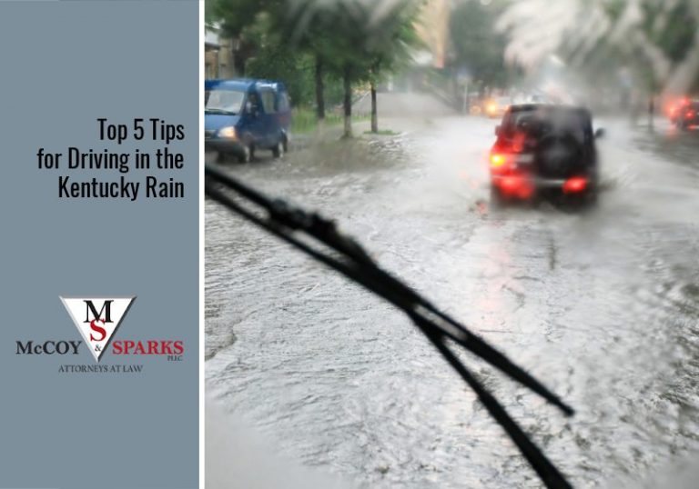 Top 5 Tips for Driving in the Kentucky Rain | McCoy & Sparks