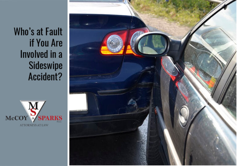 Who's At Fault In A Sideswipe Accident? - McCoy & Sparks