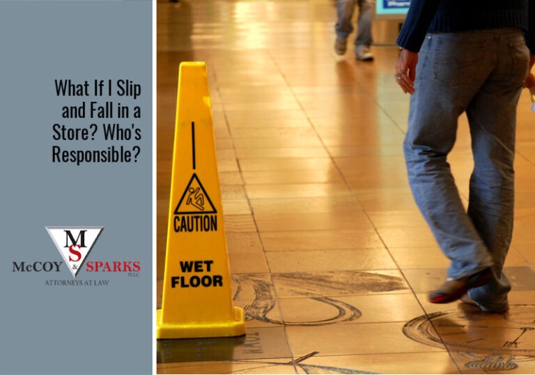 What If I Slip and Fall in a Store? Who's Responsible?