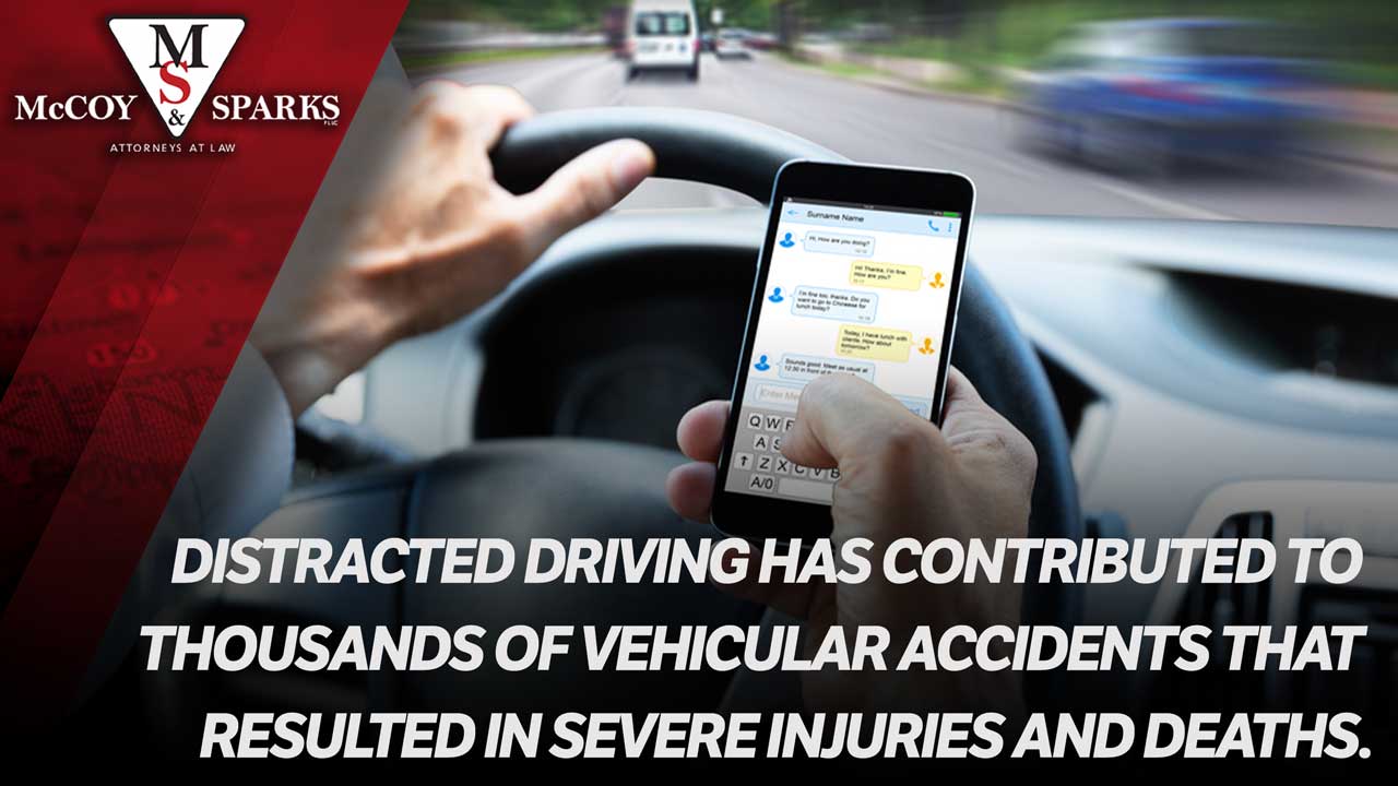 Kentucky Distracted Driving Accident Lawyer | McCoy & Sparks