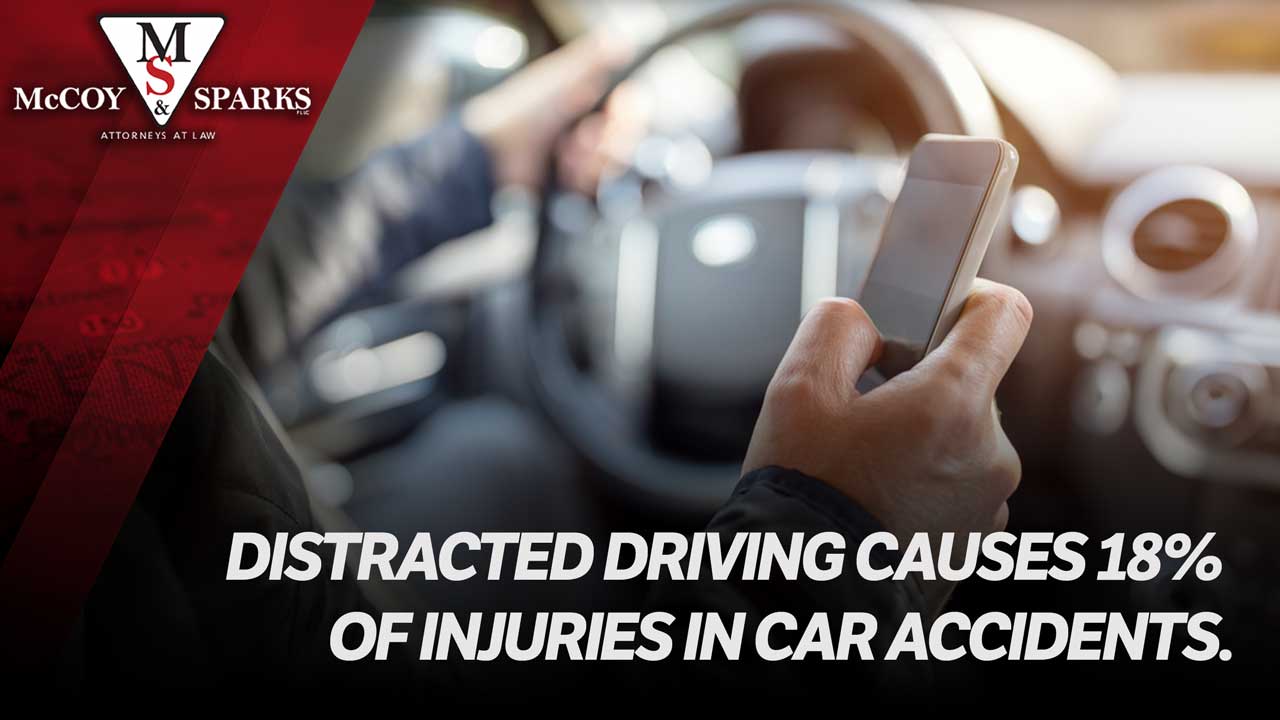 Kentucky Distracted Driving Accident Lawyer | McCoy & Sparks